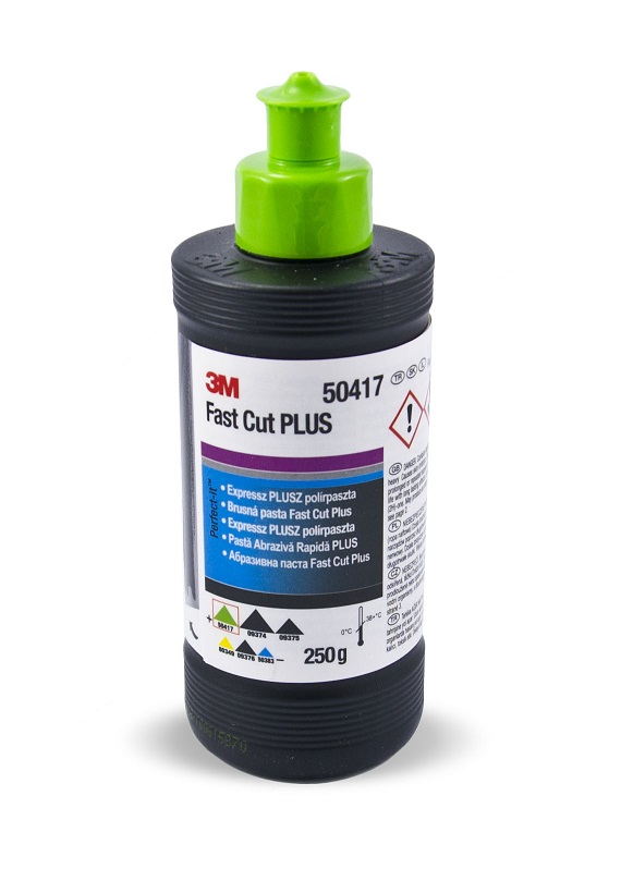 Pasta 3M - Fast Cut PLUS, mleczko polerskie do hydrografiki